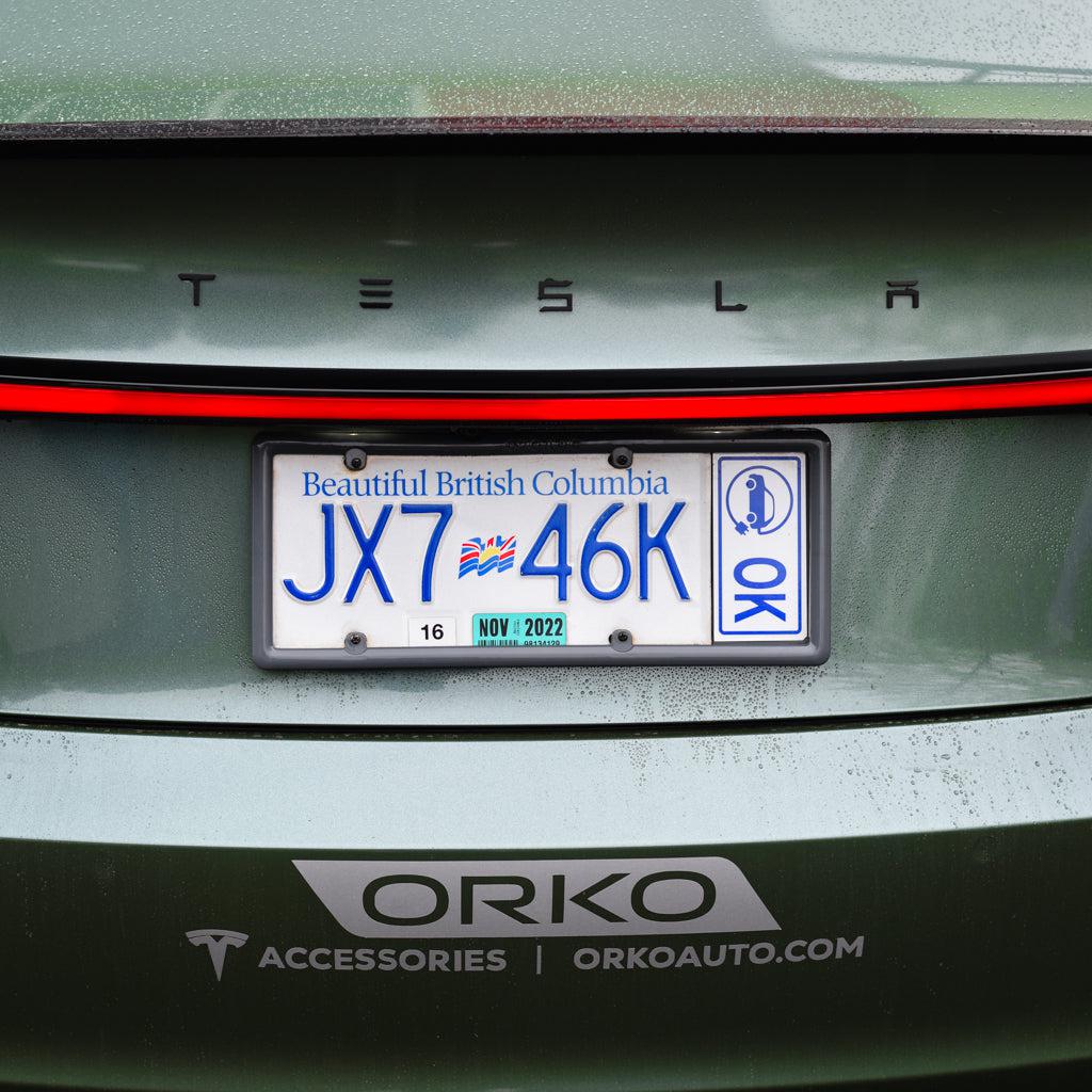 BC HOV "OK Sticker" License Plate Frame | ORKO – ORKO Auto